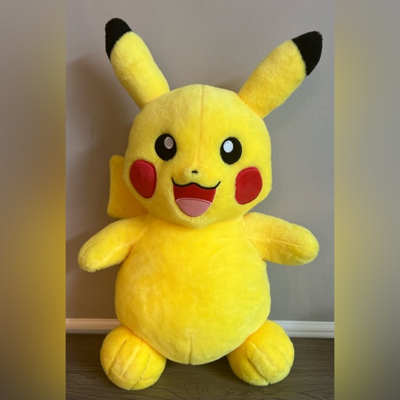 Build-A-Bear | Toys | Buildabear Pokemon Pikachu Plush | Poshmark